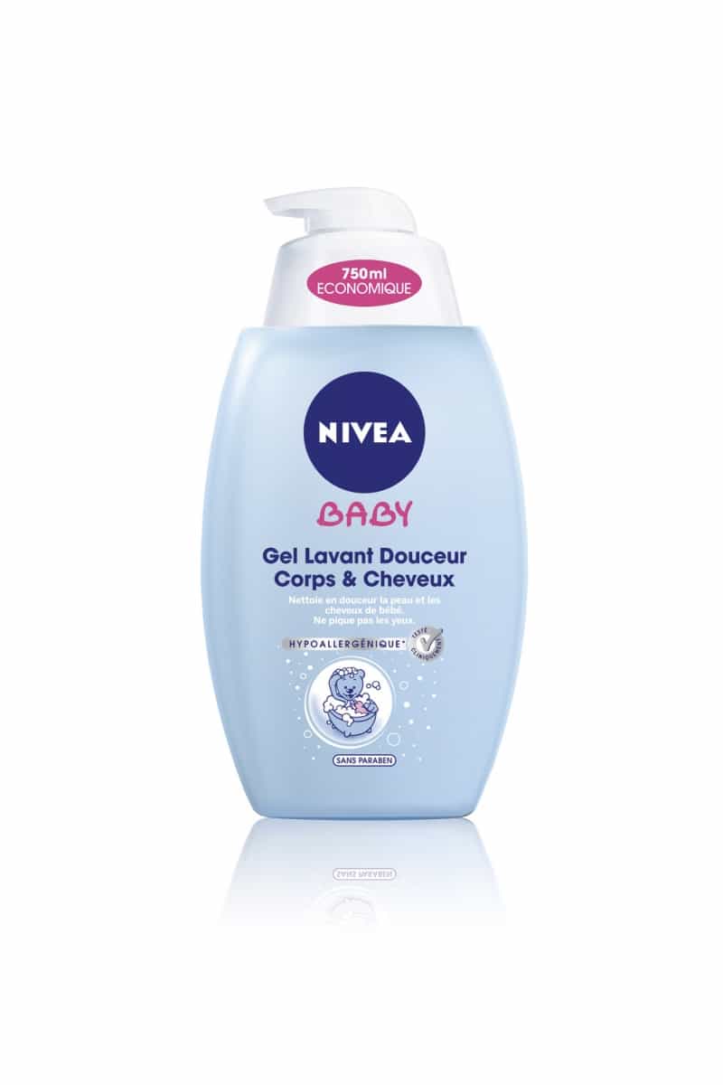 Gel Lavant Douceur Corps & Cheveux Baby Nivea - Approuvé par les Familles