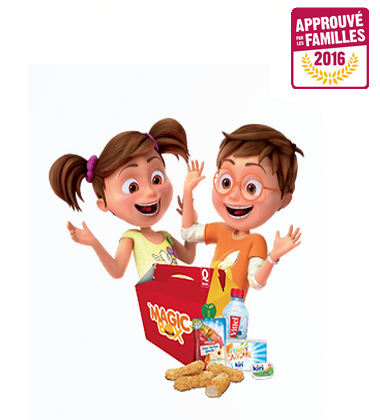 Menu Magic Box Quick - Approuvé par les Familles