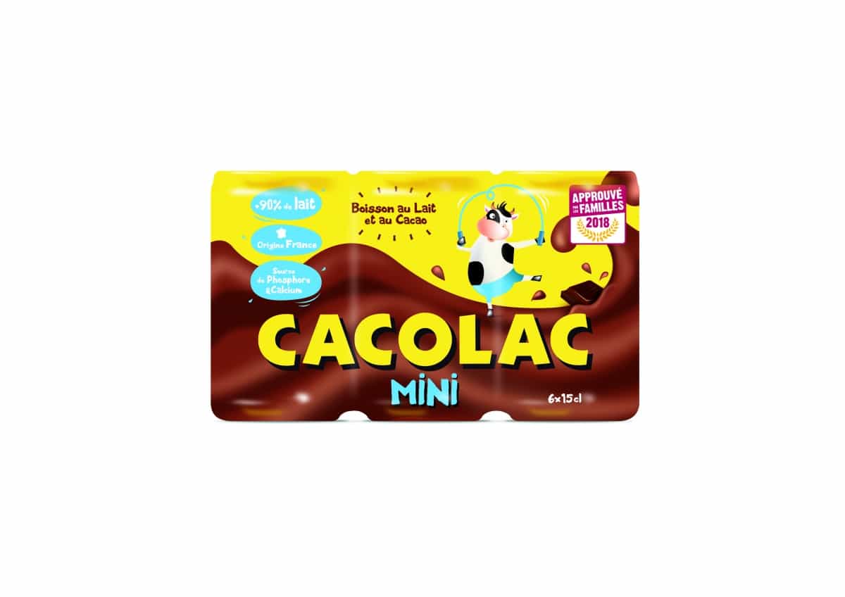 Boisson chocolatée Cacolac - Approuvé par les Familles