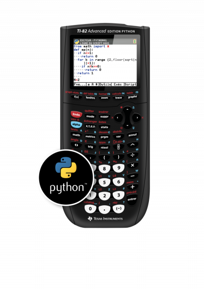 TI-82 Advanced Edition Python - Approuvé par les Familles